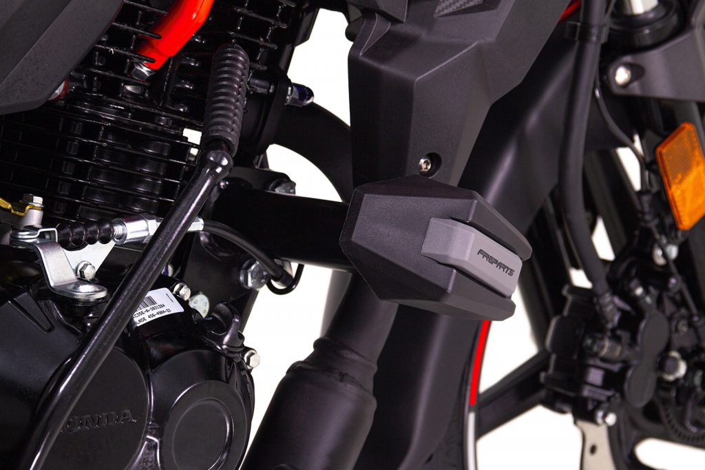 SLIDER GHOST NEGRO/GRIS HONDA CB190R, CB160F Y XBLADE 160 - FullMoto ...